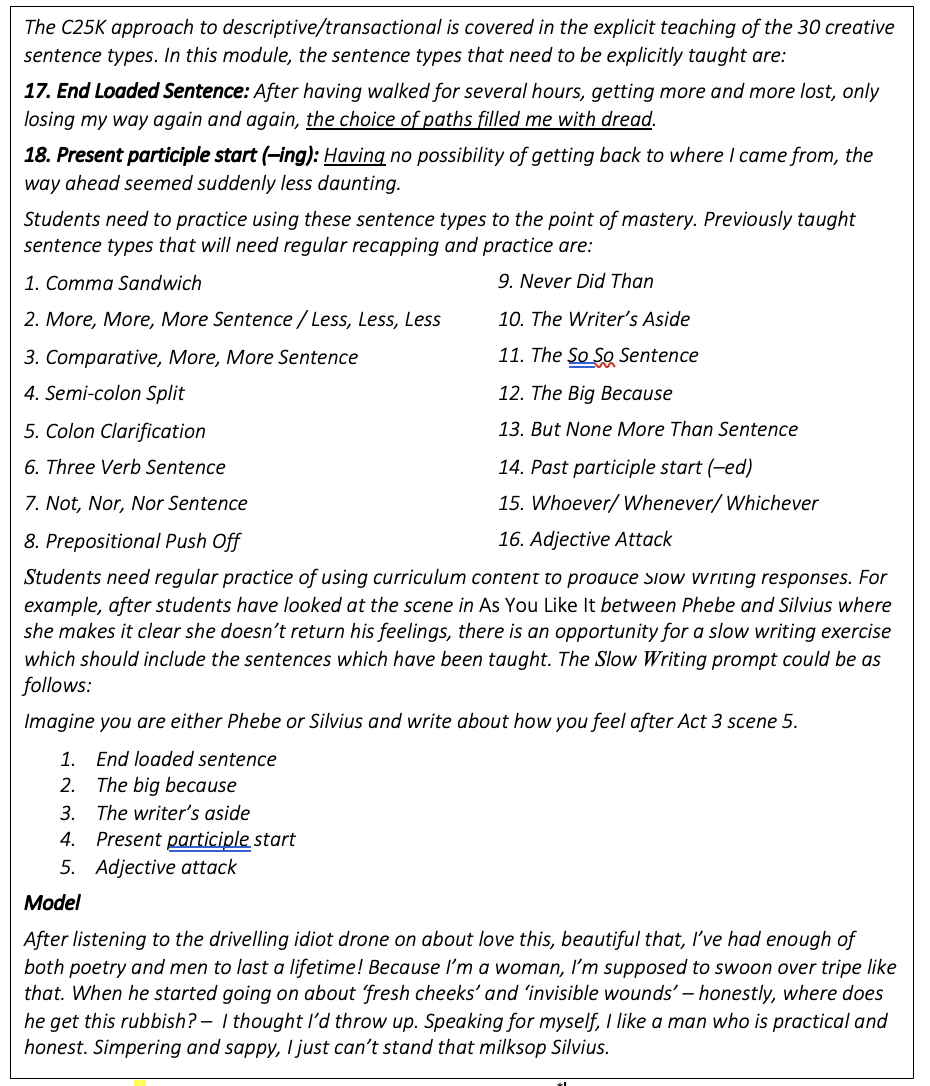 Implementing English: five useful teaching strategies – David Didau